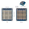 QEBIDUM Mini Breadboard Solderable Protoboard for DIY Electronic, PCB ...
