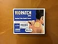 Viopatch Herbal Pain Relief Patch Large - Pack of 10 Patches | Instant ...