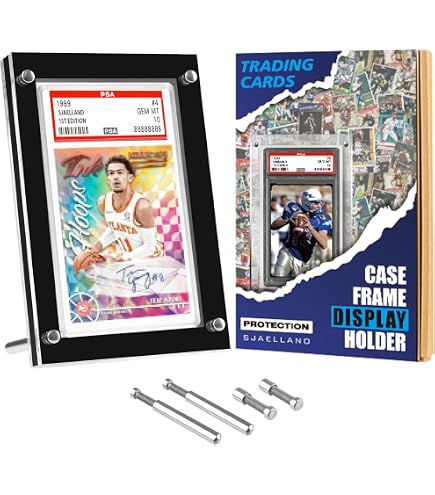 PSA Card Displays 10 Pack Graded Trading Card Display Frames - PSA Fit ...