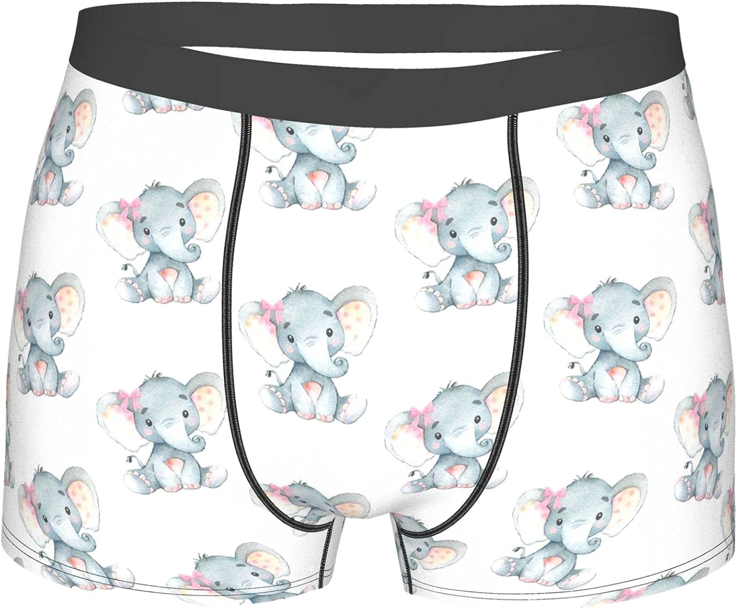 Pink Elephant - Calzoncillos tipo bóxer para hombre, diseño de elefante ...