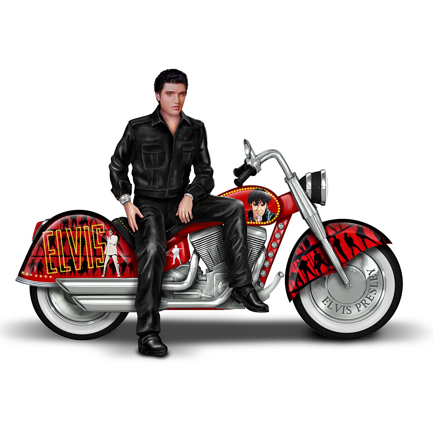 Buy The Hamilton Collection Elvis Presley '68 Comeback Special Tribute ...