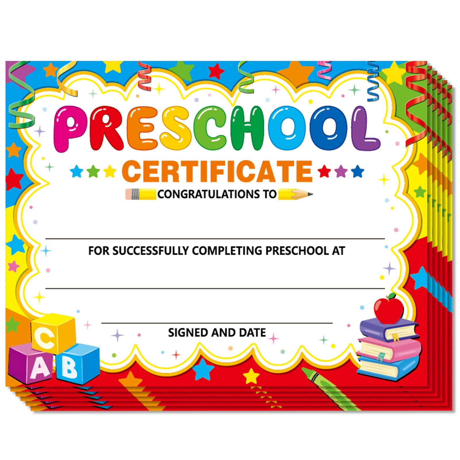 Preschool Promotion Certificates