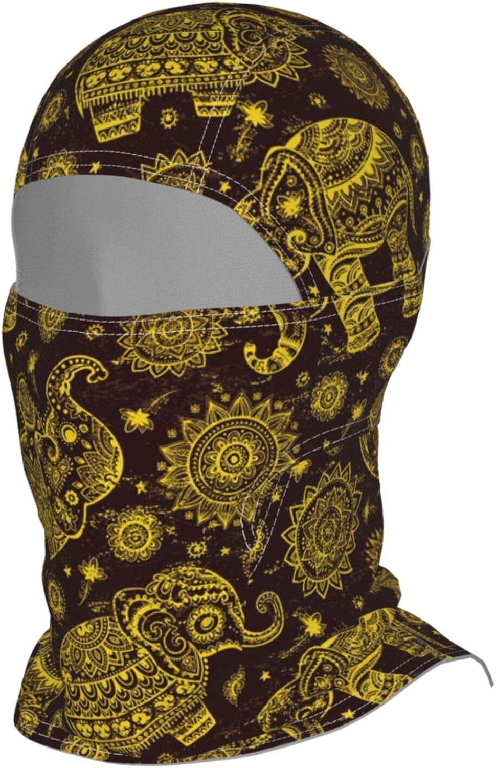 Amazon.com: Ethnic Indian Bohemian Style Ski Mask for Men Women Winter ...