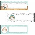 Amazon.com: 30 Pcs Boho Name Plates Tags,Boho Rainbow Alphabets and ...
