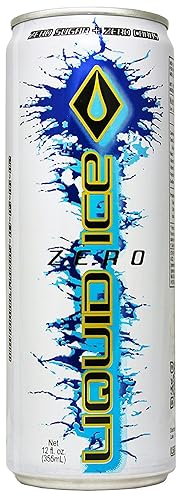 Liquid Ice Energy Drink - Arctic Zero (12 Fl Oz, 24 Count) in Saudi ...