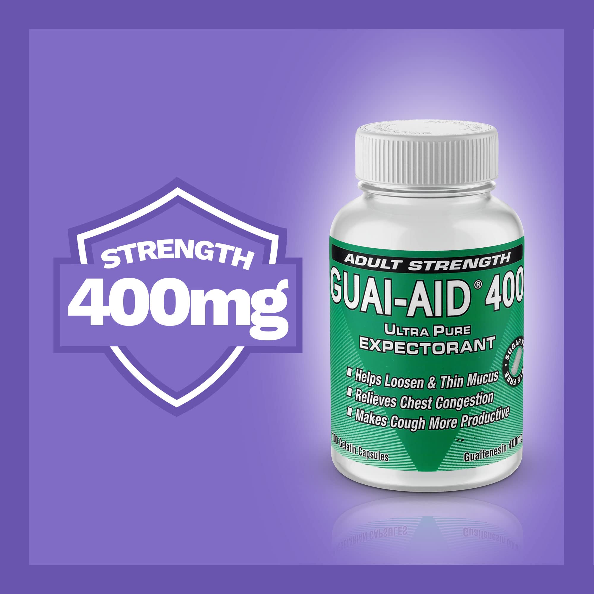Mua 100 400 "Ultra-Pure Guaifenesin Gelatin Capsules trên Amazon Mỹ ...