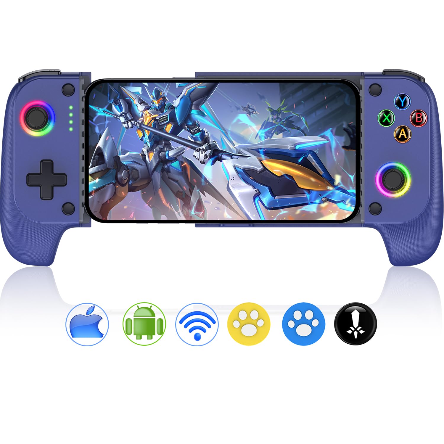 Mobile Game Remote For Iphone Android Hall Effect Phone Remote Support Phone Case Game Remote