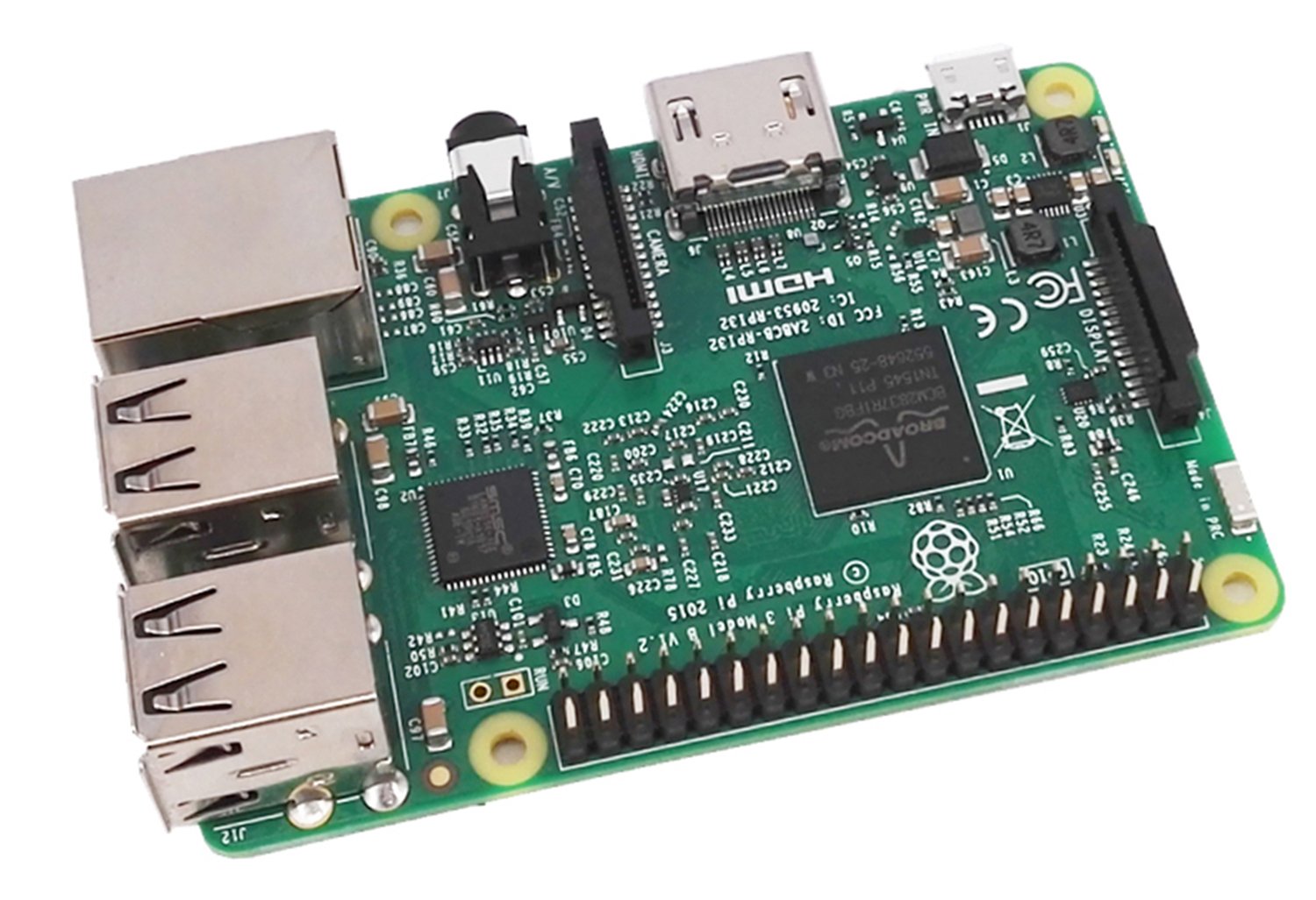 Raspberry Pi 3 Model B Board - Buy Online in United Arab Ermiates. | Pc ...
