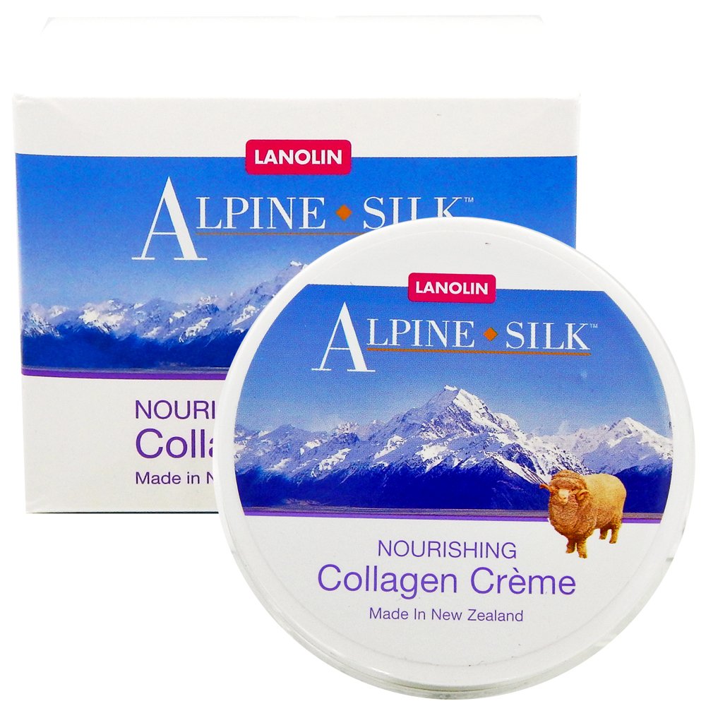 Amazon.com : Alpine Silk Lanolin Collagen Cream (100 gr/3.52 oz) : Beauty