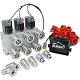Amazon.com: Fasse ISO Remote Master Hydraulic Tripler Valve Kit 700 ...