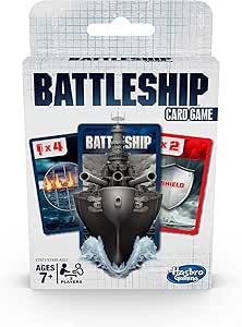 Amazon.com: Hasbro Gaming Battleship Card Game for Kids Ages 7 and Up ...