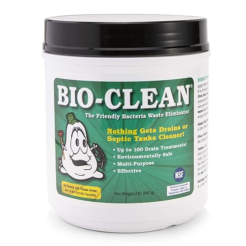 Bio-Clean Drain Septic 2# Can Cleans Drains- Septic Tanks - Grease ...
