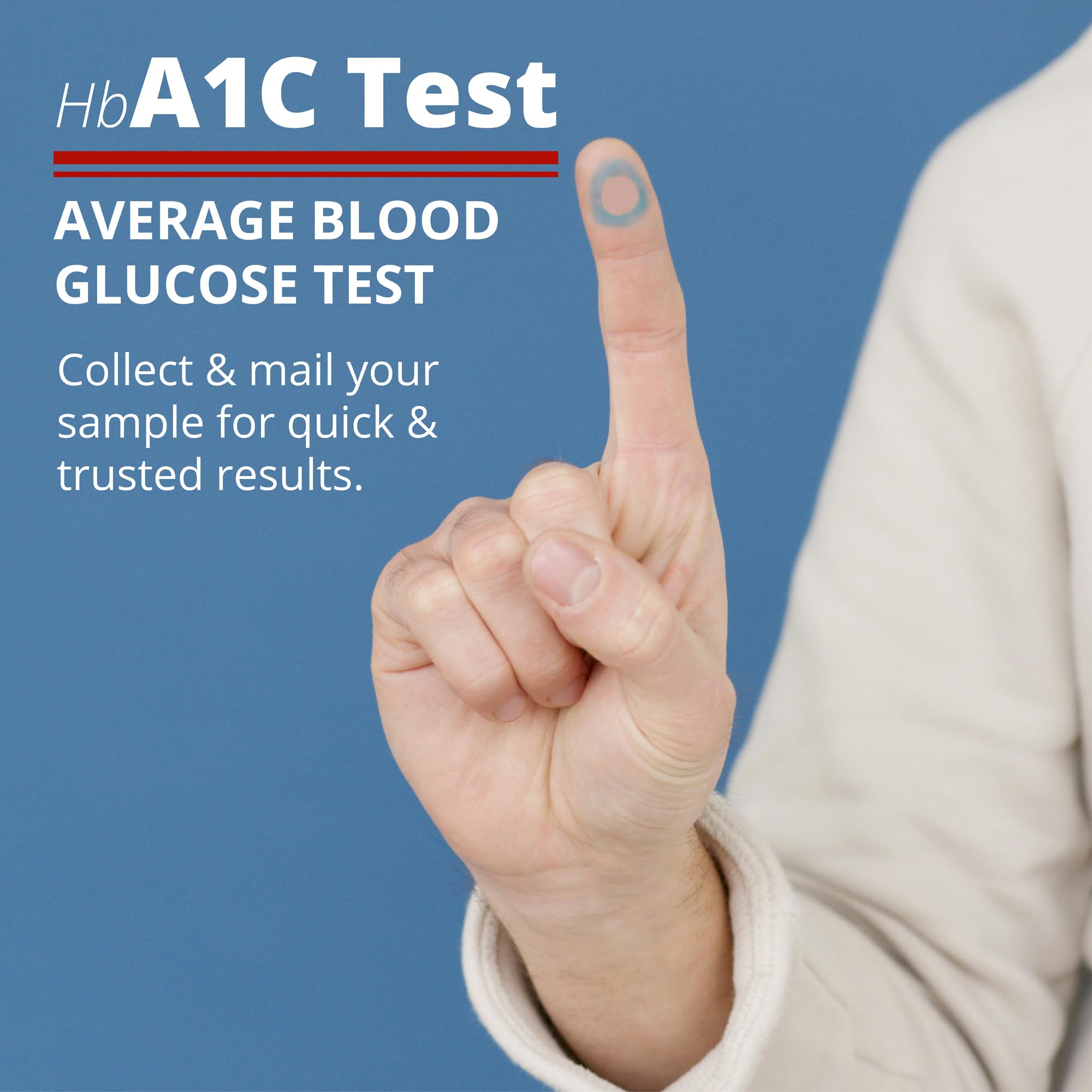 Dr. Boz - Hemoglobin A1C Home Test Kit - Blood Collection Kit With Lab ...