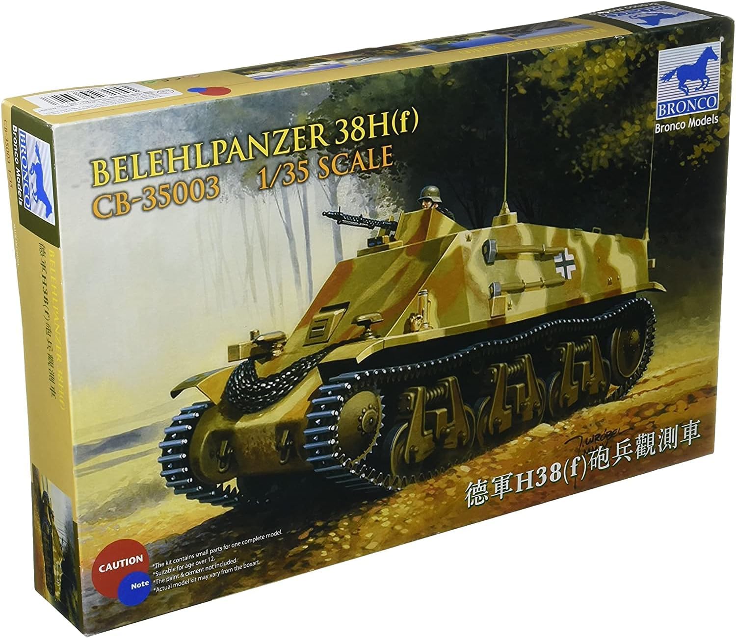 Mua Bronco Model CB35003 1/35 German Hotchkiss Tank Modeled Armored ...