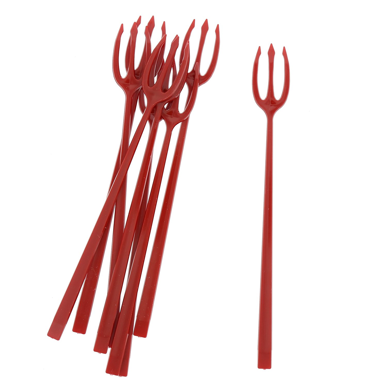 Amazon.com: Royal Plastic 3 Prong Red Devil Fork, Package of 2500 ...