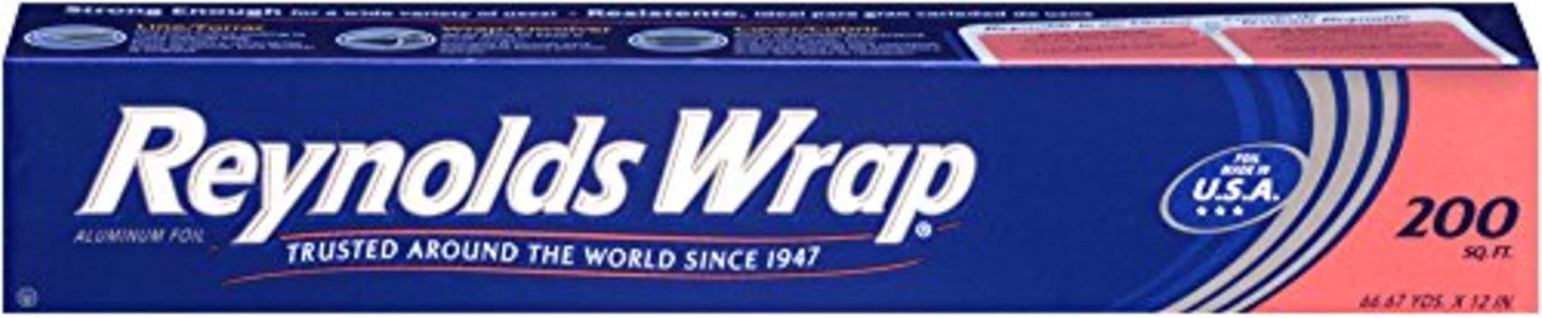 Reynolds Wrap Aluminum Foil (200 Square Foot Roll): Amazon.ca: Health ...