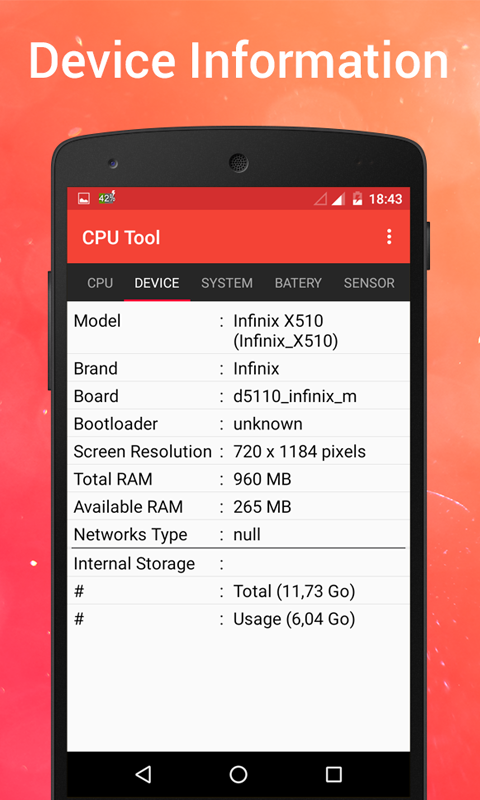 Amazon.com: CPU Tool : System & Hardware Info: Appstore for Android