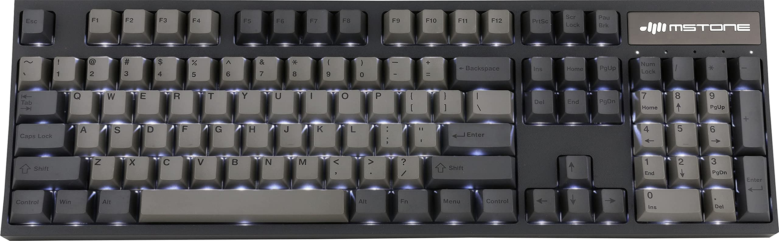 Mua MSTONE Groove F 104 Keys THOCC Noise Cancelling Mechanical Keyboard ...
