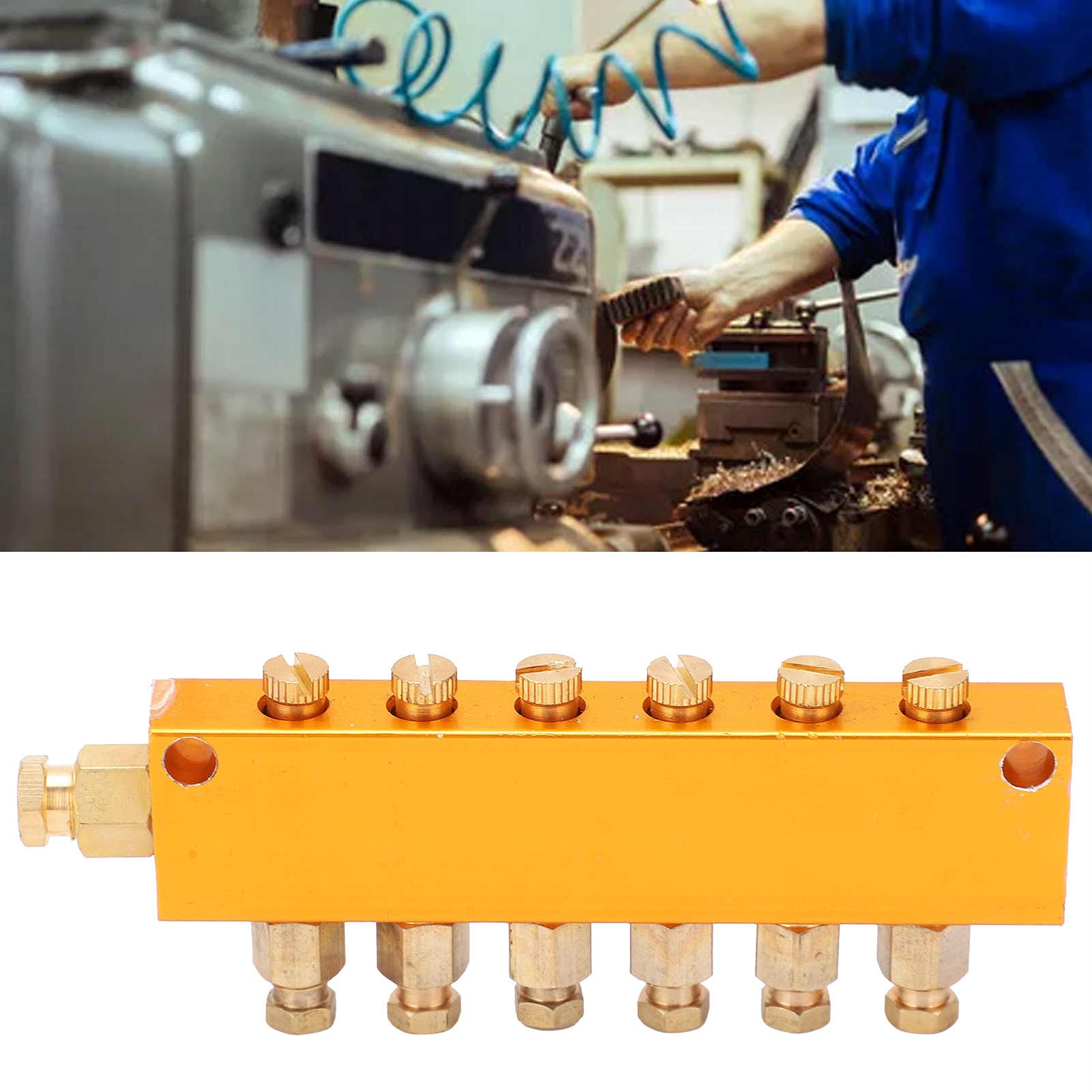 Mua Brass Oil Distributor 5/6 Adjustable Manifold for Automatic ...