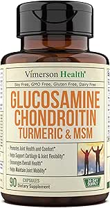 Amazon.com: Glucosamine with Chondroitin Turmeric MSM Boswellia. Supports Occasional Joint ...