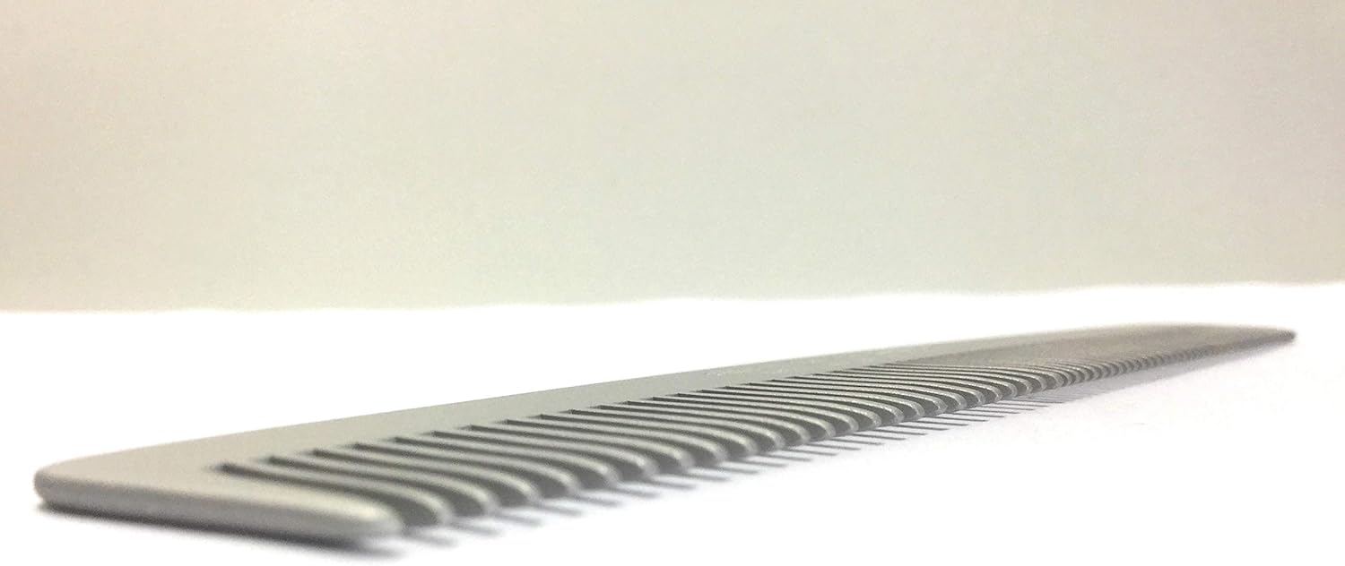 Swedish Crown Pocket Comb Aluminium Comb 13 cm (Anti-Static Metal Comb ...