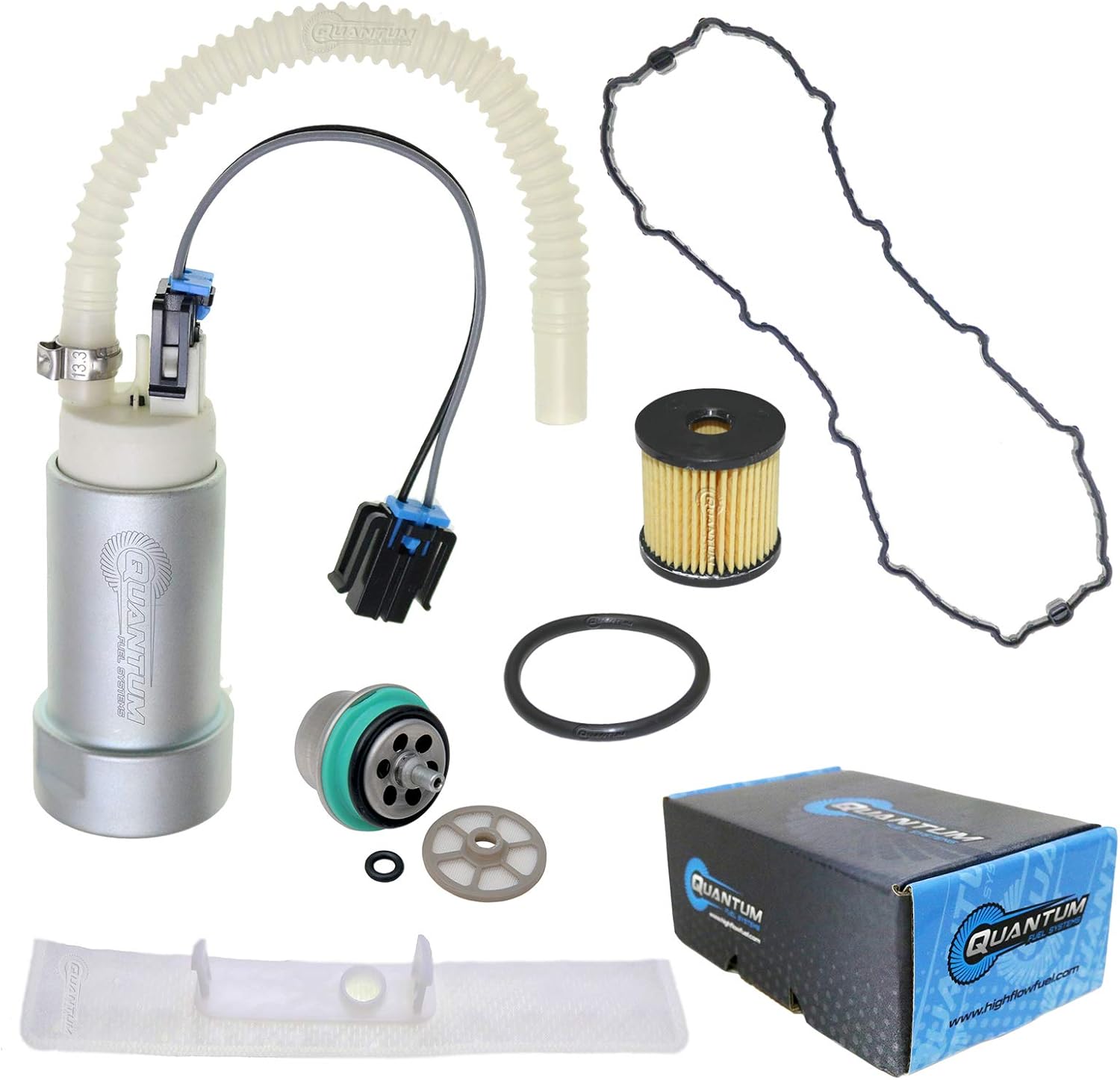 Amazon.com: HFP-370HD-RT6F Quantum OEM Replacement Fuel Pump + Filter ...