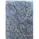 Amazon.com: Kwan Crafts Leaves Plastic Embossing Folders for Card ...