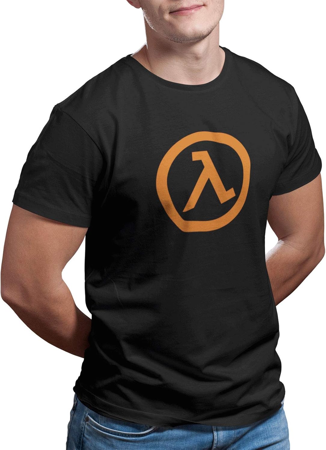 Half Life Logo Tshirt - Half Life Shirt for Men - Mens Comfort Colors T ...