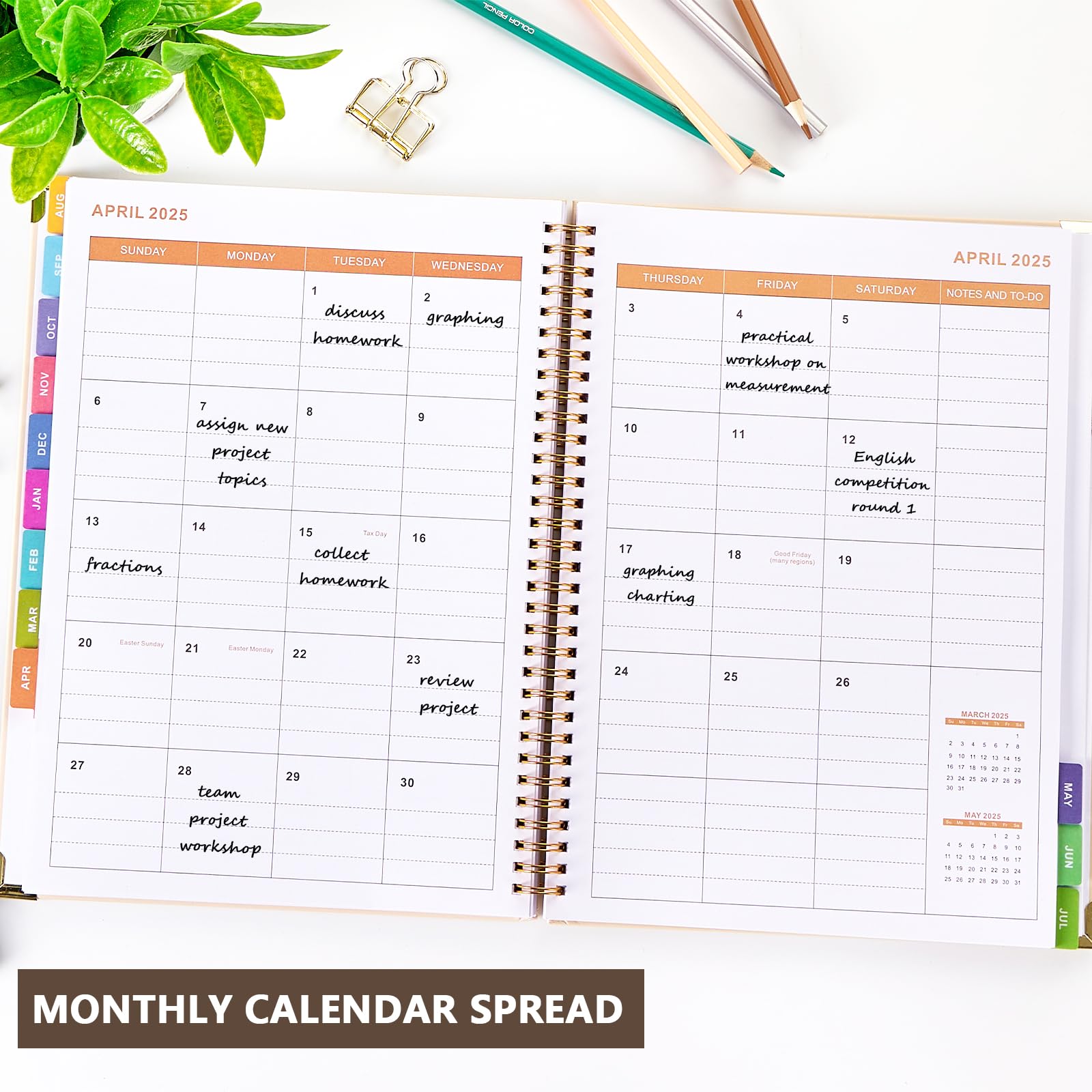 Teacher Planner 2024-2025 Academic Year, Aug 2024- July 2025 Academic ...