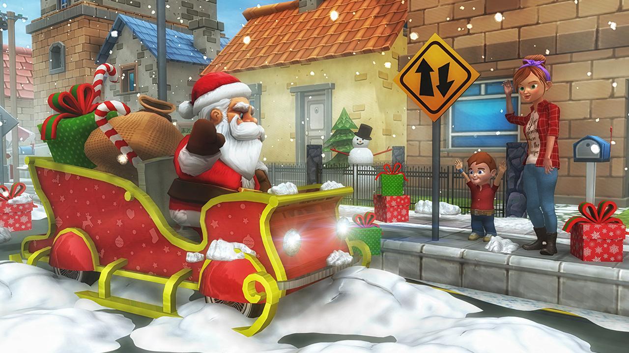 Virtual Santa Claus Simulator 3D: Geschenk Lieferung Frenzy Adventure ...