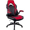 Amazon.com: STAPLES Emerge Vortex Bonded Leather Gaming Chair, Black ...