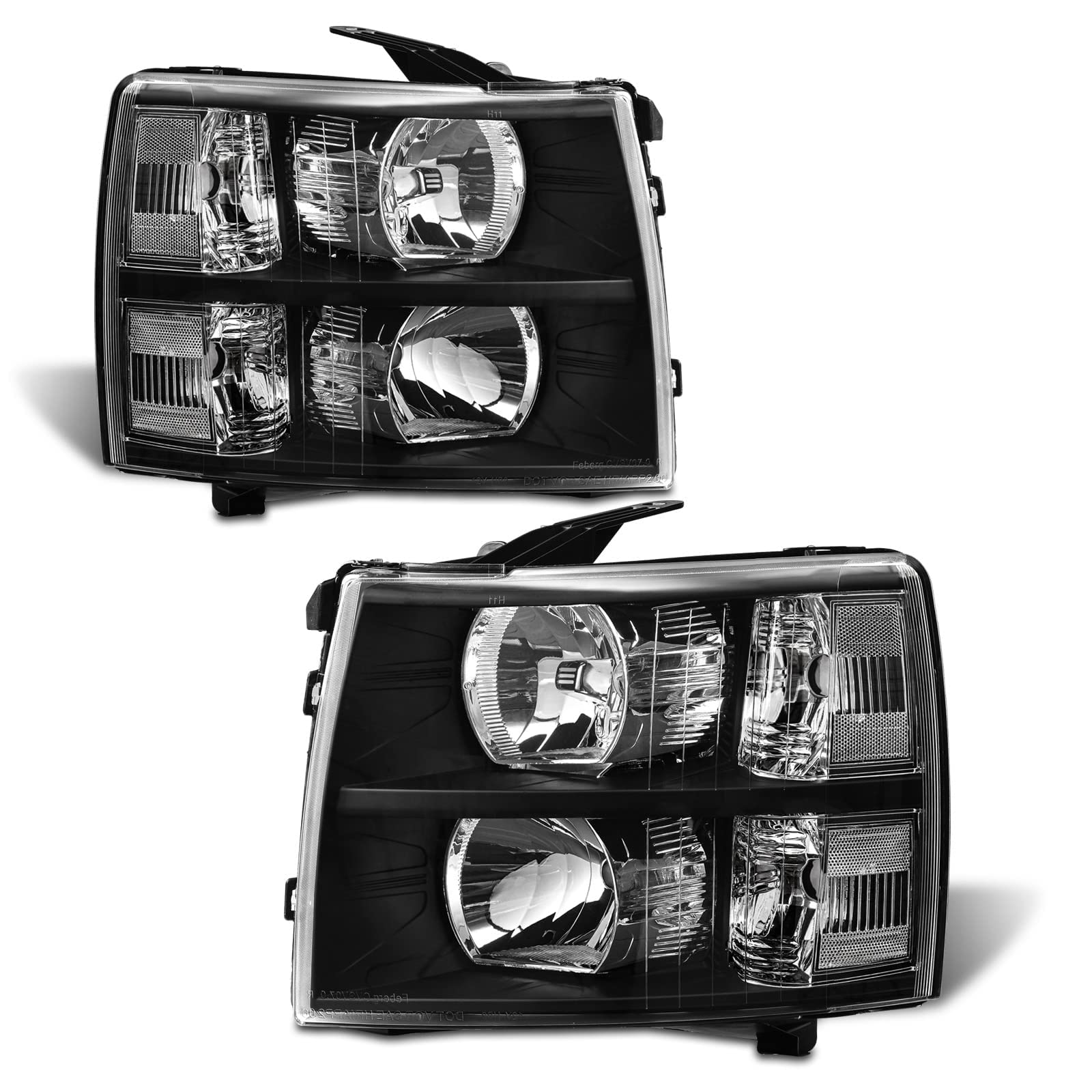 ADCARLIGHTS 2007 2008 2009 2010 2011 2012 2013 2014 Silverado Headlight ...