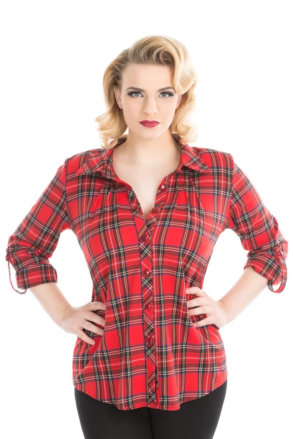 1950s Rockabilly & Pin Up Tops, Blouses, Shirts