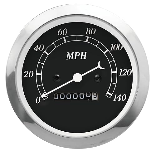 Motor Meter Racing Classic Series Vintage 85mm 3-3/8" Mechanical ...