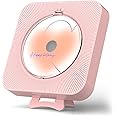 Amazon.com: Yintiny Rechargeable Cute CD Player with Blutooth 5.0 ...