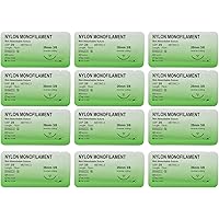 Amazon.com: Suture Thread, 12pcs Suture Practice Threads Individual Package Suture Practice ...