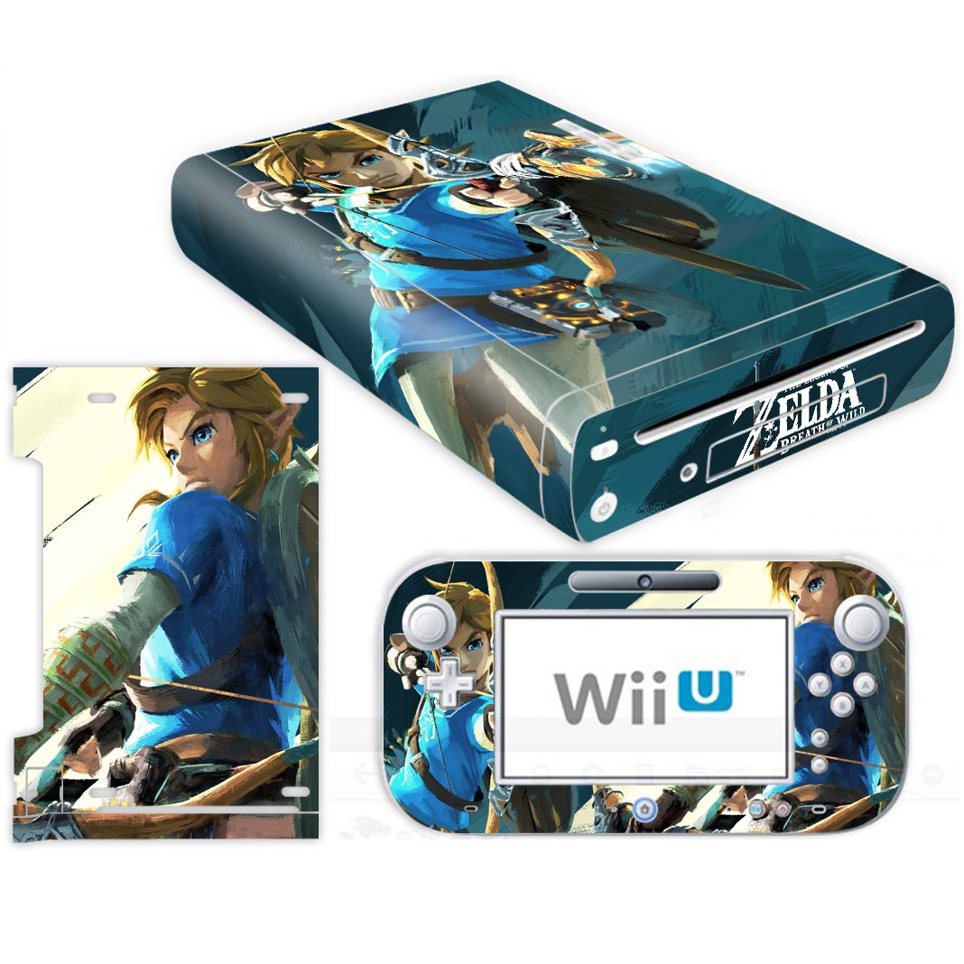 Vanknight Nintendo Wii U Console Controller Skin Set Vinyl Decal ...