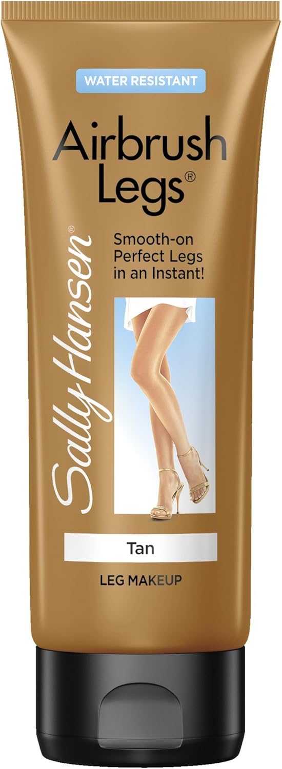 Sally Hansen Airbrush Legs Lotion Tan, wasserfestes Bein Make-Up, 118 ...