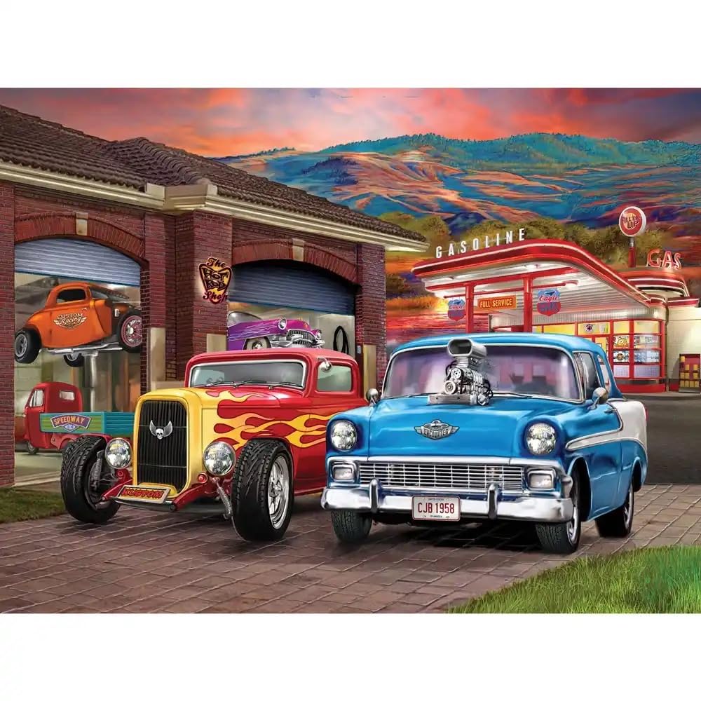 Bits and Pieces 50 Piece Puzzles for Adults 50 Large Pieces 15" x 19 ...
