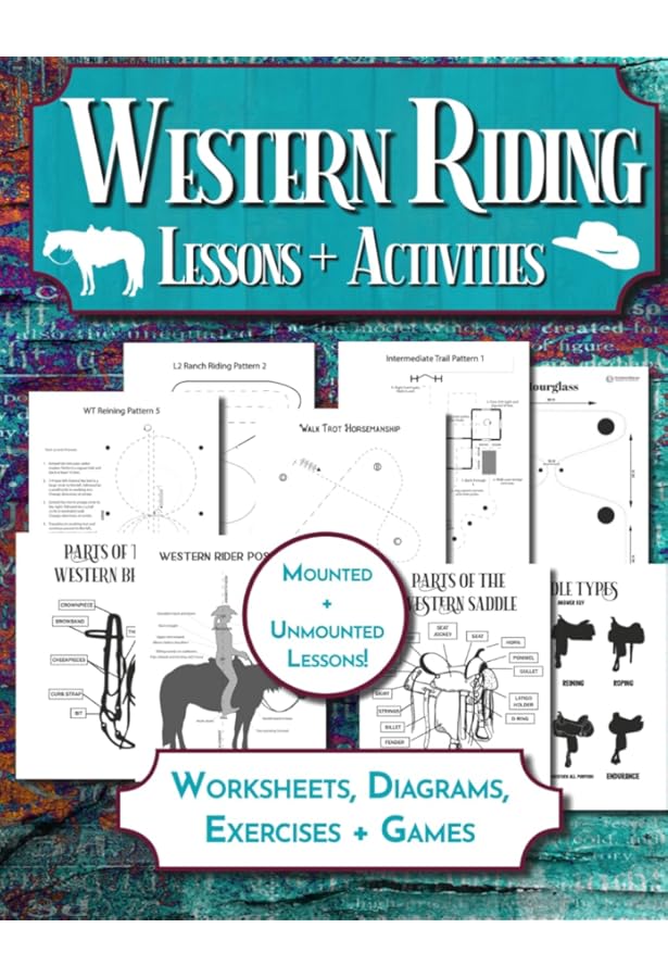 Western Riding Patterns Printable