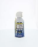 Amazon.com: Freeze Spray LARGE 10oz Aerosol Can 134A Super Cold ...