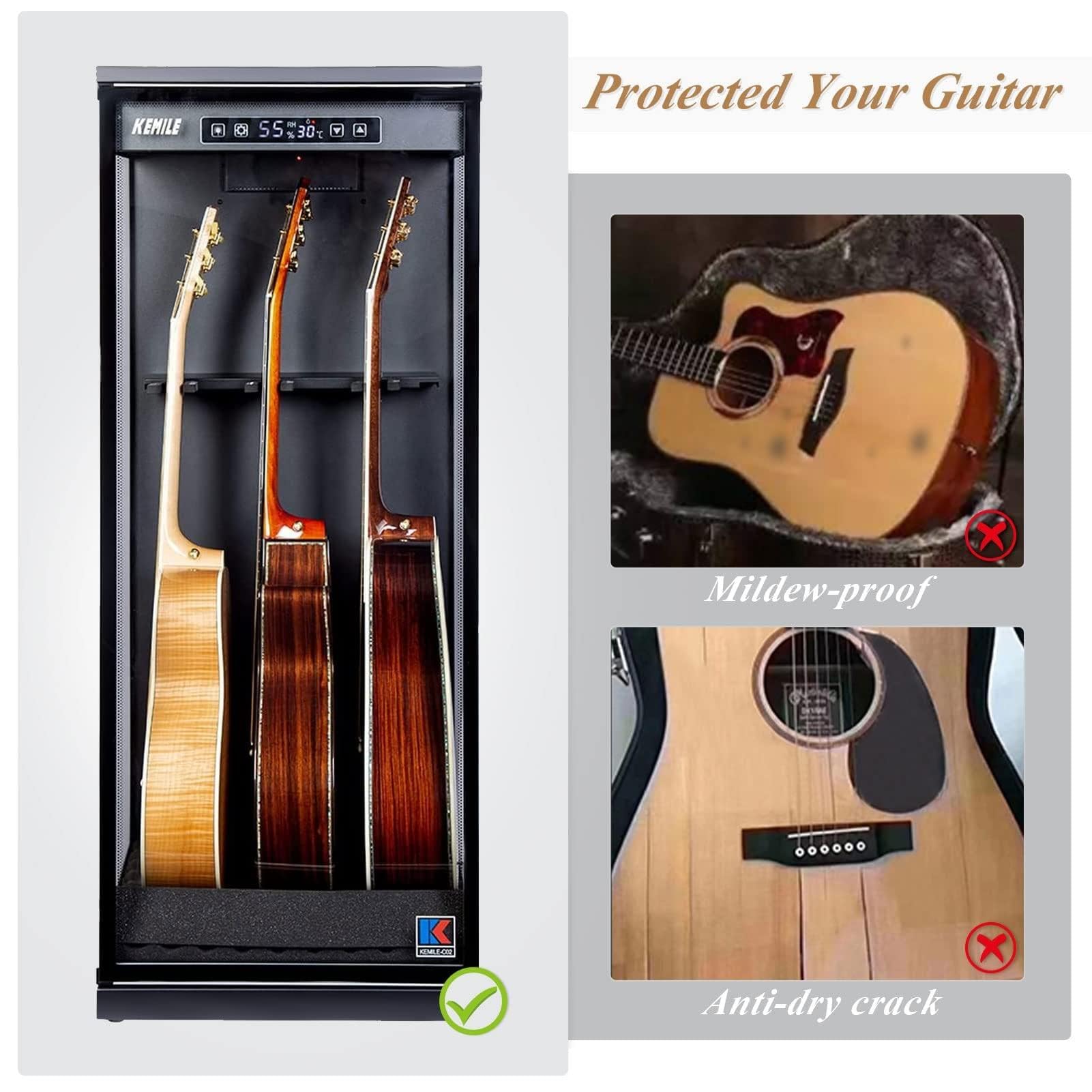 Mua Chehery Guitar Display Case for Electric & Acoustic Guitars ...