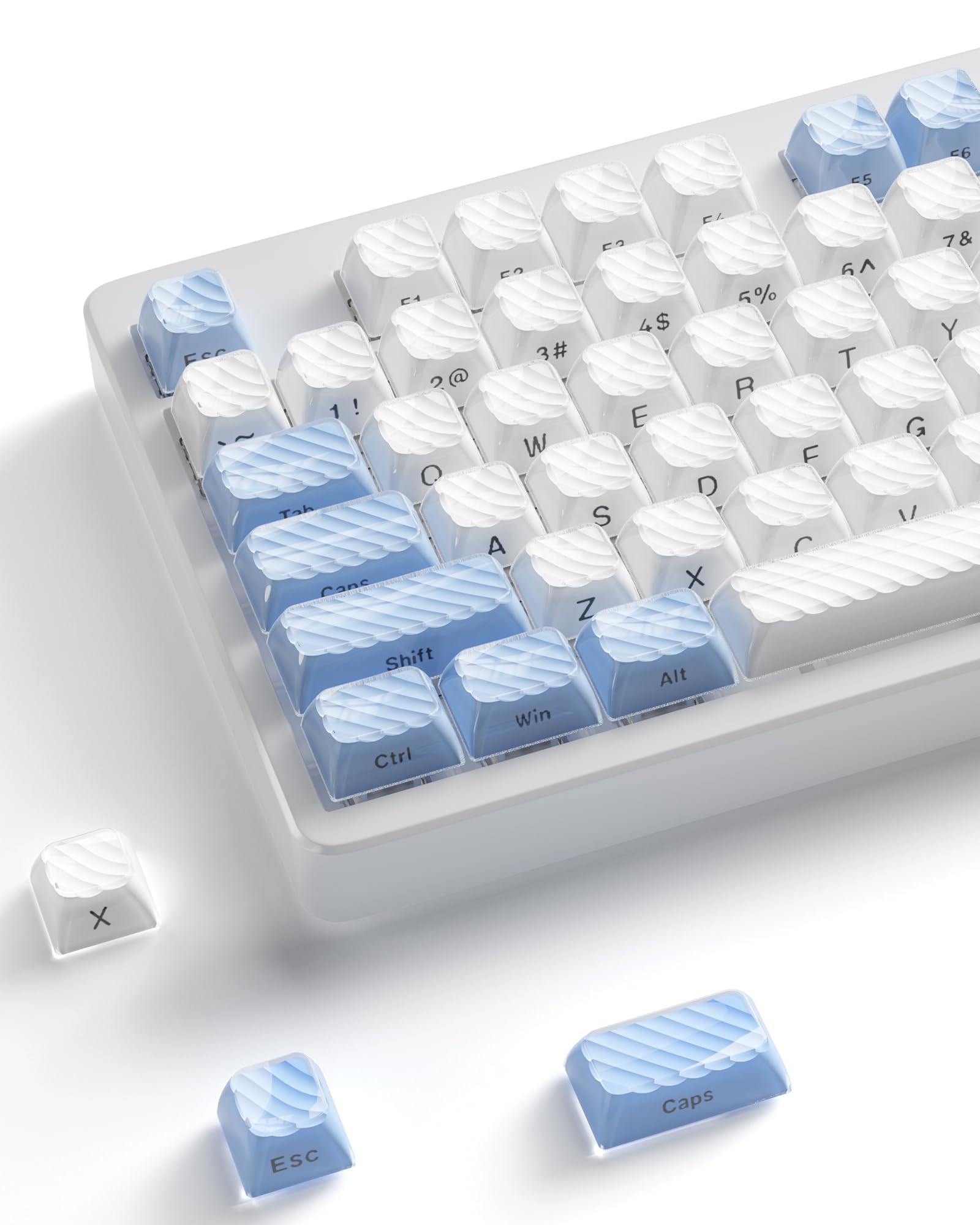 Mua XVX Keycaps, Crystal Jelly Keycaps, Side Printed Keyboard Keycaps ...