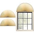Amazon.com: MALOKI Arch Window Shades Half Circle, 2PCS Pleated Semi Circle Half Moon Arched ...