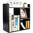 Amazon.com: PAG Desktop Shelf Adjustable Wood Small Bookshelf Office ...