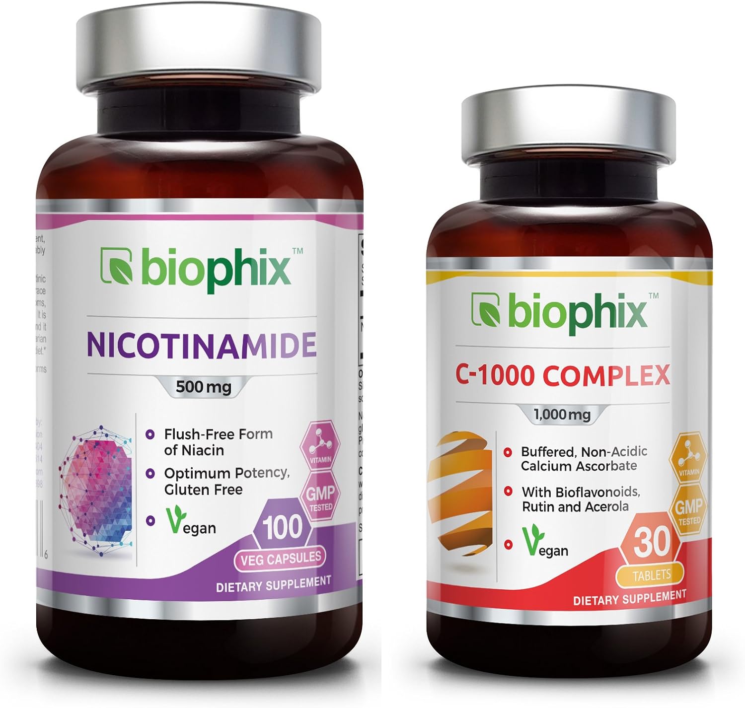 Amazon.com: *Flash Sale* Nicotinamide 500 mg 100 Vcaps Plus Free ...