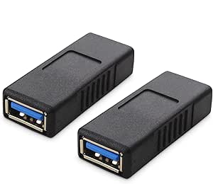 Amazon.com: Cable Matters 2-Pack USB 3.0 Coupler USB Female to Female ...