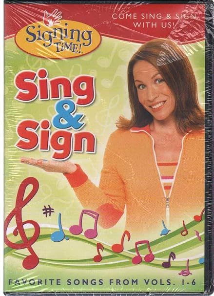 Amazon.com: Signing Time: Sing & Sign 1: Coleman, Rachel De Azevedo ...