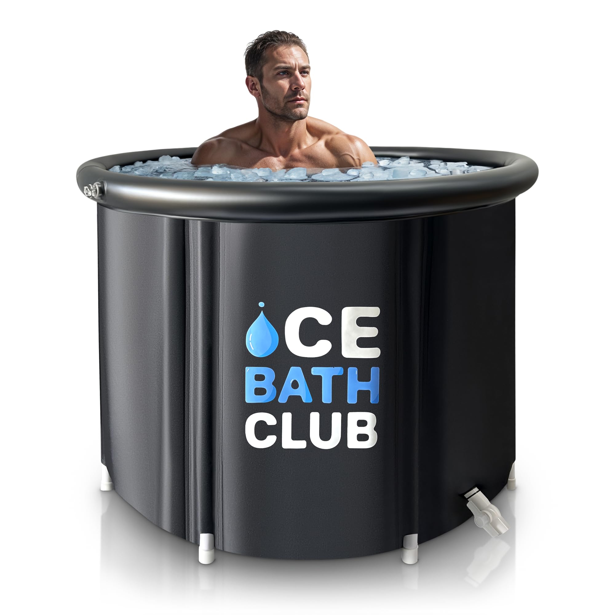 Portable Ice Bath Tub |116 Gallons Cold Plunge Tub for Athletes ...