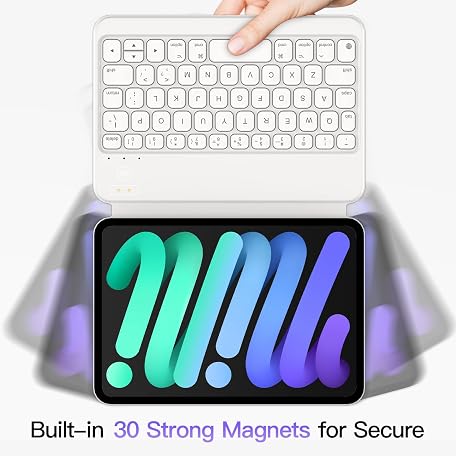 Mua HOU Keyboard Case for iPad mini 7th (A17 Pro, 2024) & 6th (2021) 8. ...